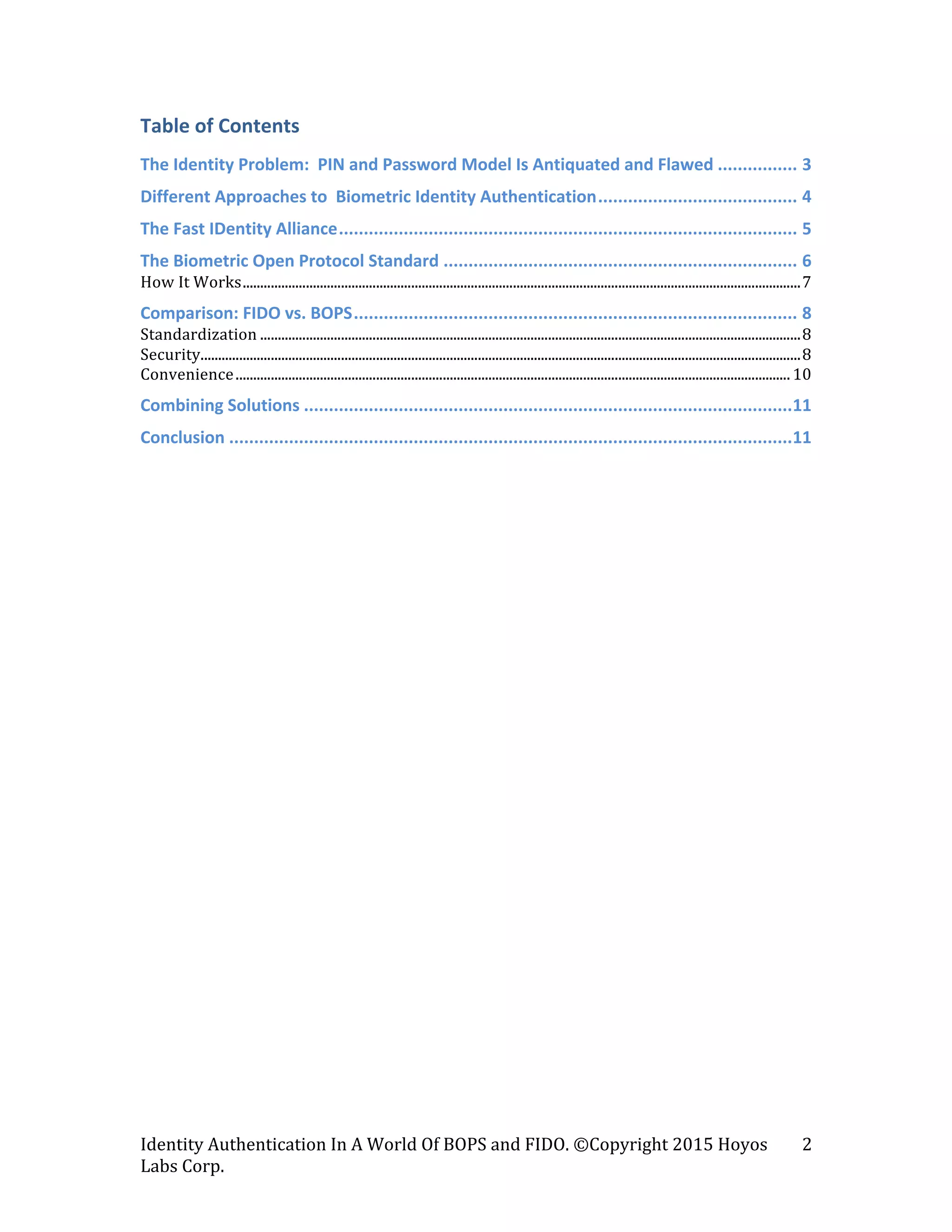 Identiy Authentication White Paper | PDF