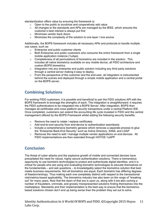 Identiy Authentication White Paper | PDF