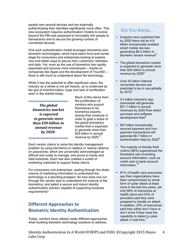 Identiy Authentication White Paper | PDF