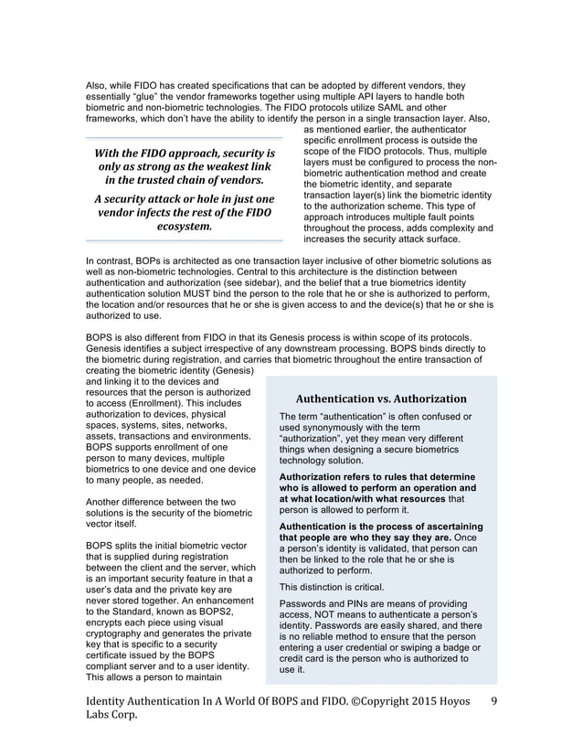 Identiy Authentication White Paper | PDF