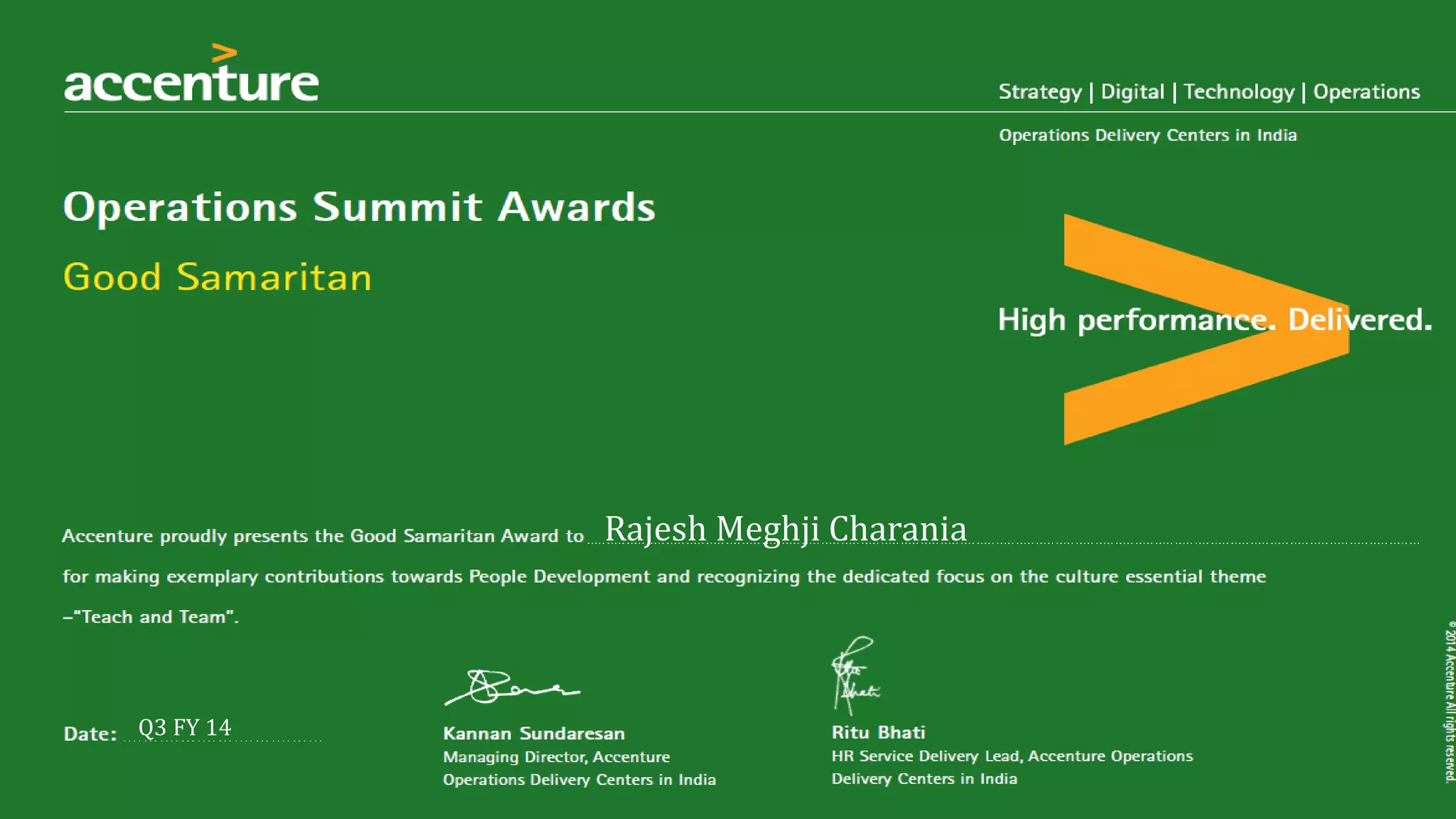 Good Samaritan Award | PDF