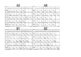 A5, a6, b1, b2 | PDF