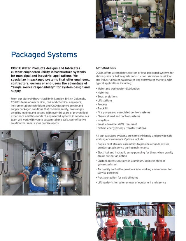 Corix - Package Station Brochure CDN | PDF