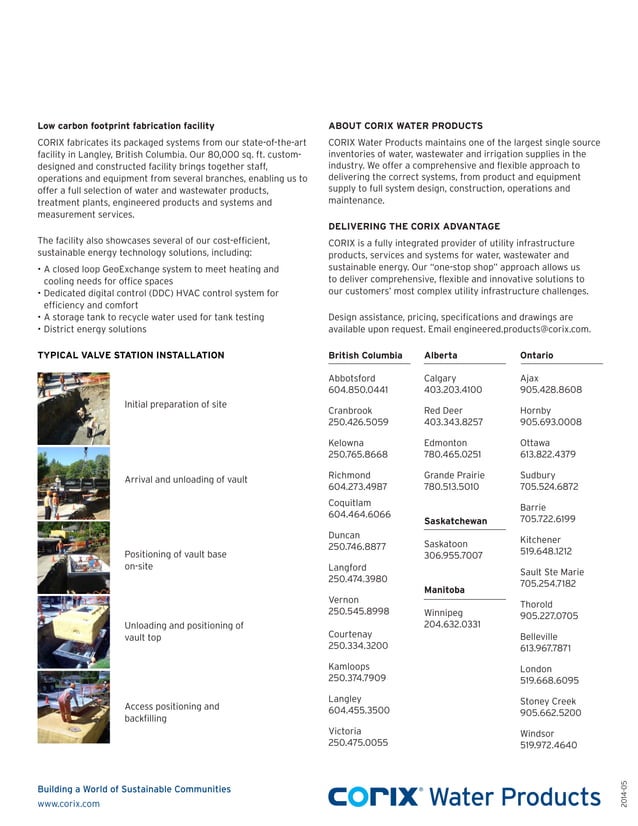 Corix - Package Station Brochure CDN | PDF