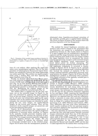 Compensation of Inhomogeneous Fluorescence Signal Distribution in 2D ...