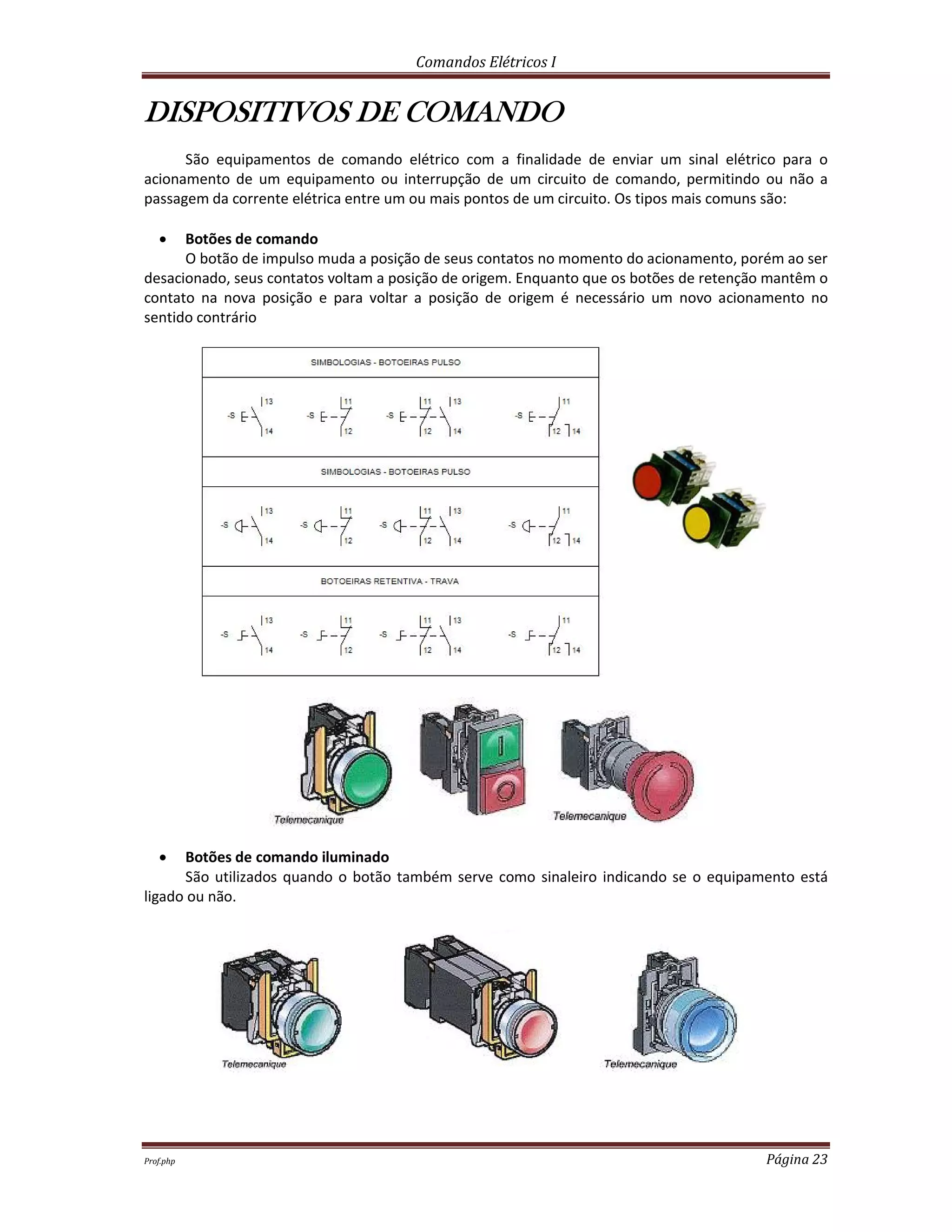Apostila Comandos Elétricos Pdf - RETOEDU