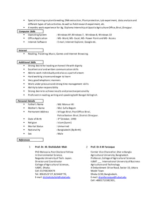 Md. Sohel Rana (CV) | PDF