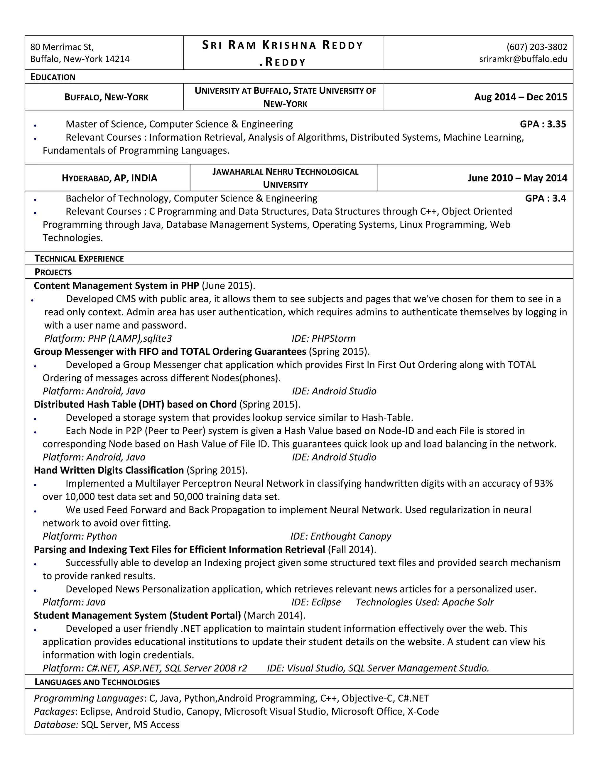 Resume_Updated_Version4 | PDF