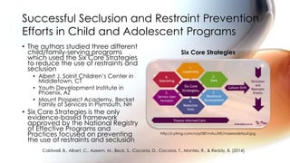 The Use of Restraints in a Pediatric Population | PPTX