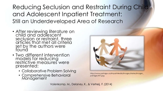 The Use of Restraints in a Pediatric Population