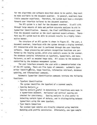 Automatic Typewriter Identification Paper | PDF