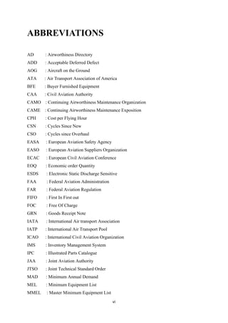 Airline Material Management | PDF