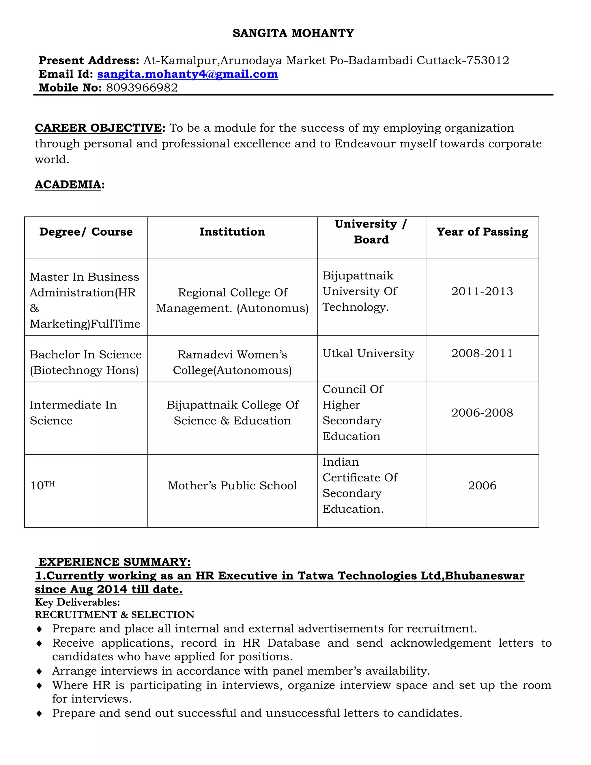 RESUME SANGITA MOHANTY (3) | DOCX