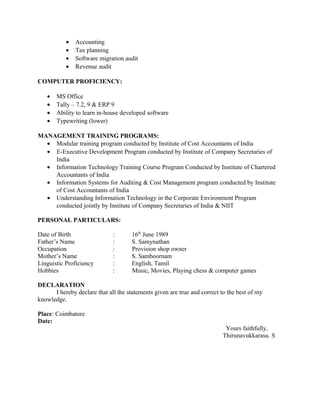 Resume | PDF