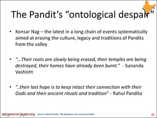 Art 370 & Kausar Nag @ House of Commons, Sept '14 | PPT