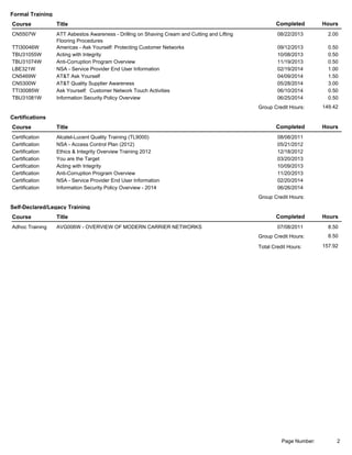 ALU training trancscript | PDF