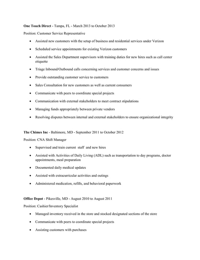 S. Bean Resume | PDF