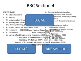 BRC FOOD v2 | PPT