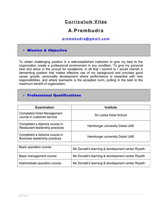 Prem cv Updated | PDF