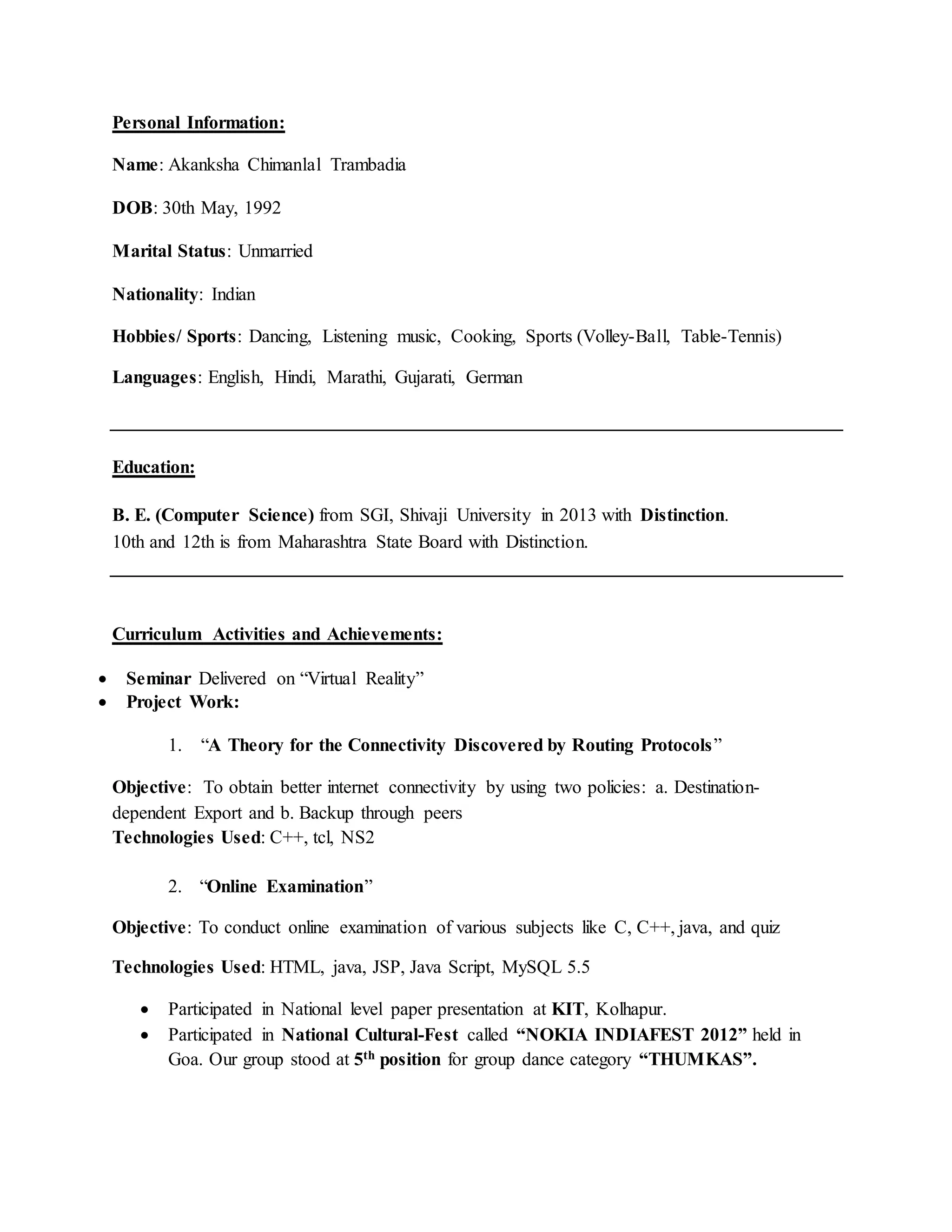 Akanksha_Resume | DOCX