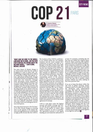 Published Climate Change COP 21 article | PDF