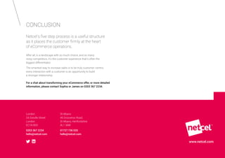 Netcel’s insider’s guide to ecommerce success | PPT