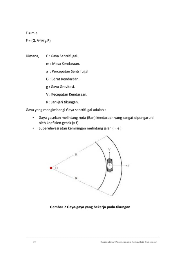 A5ee1 modul 3_dasar-dasar_perencanaan_geometrik_ruas_jalan | PDF