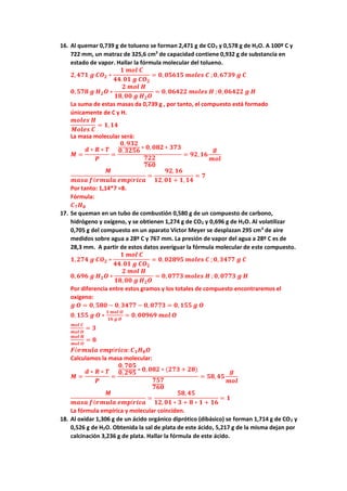 Formulas moleculares y_composicion_centesimal | PDF