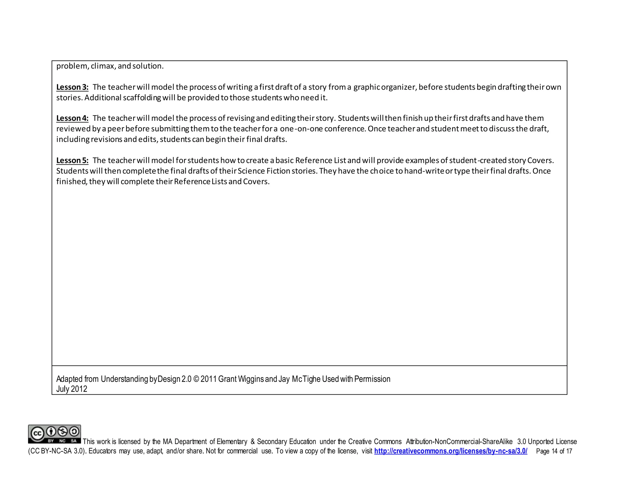 MCU - ELA Grade 4 - Emma Demastrie | DOCX | Education