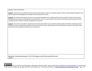 MCU - ELA Grade 4 - Emma Demastrie | DOCX | Education