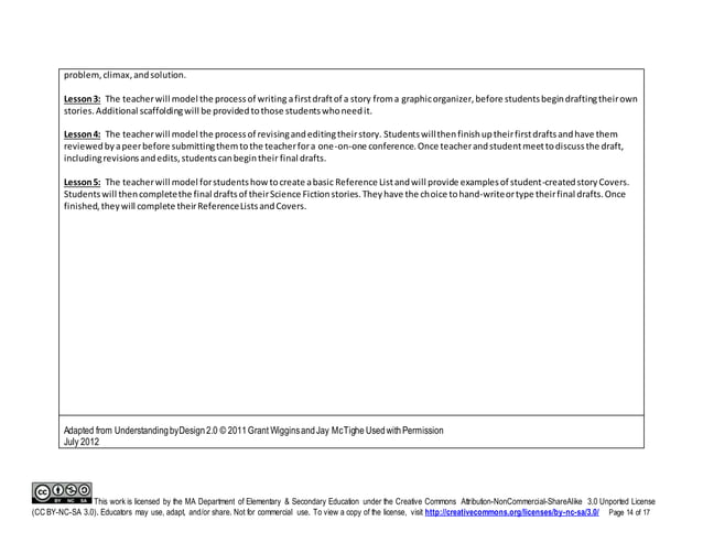 MCU - ELA Grade 4 - Emma Demastrie | DOCX | Education