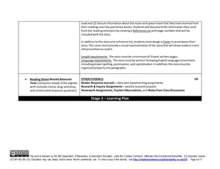 MCU - ELA Grade 4 - Emma Demastrie | DOCX | Education