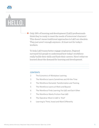 Degreed_How_the_Workforce_Learns_in_2016 | PDF