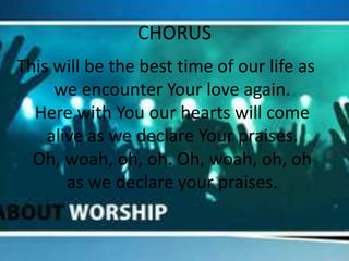 This is our time | PPTX