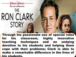 THE RON CLARK STORY | PPTX | Education