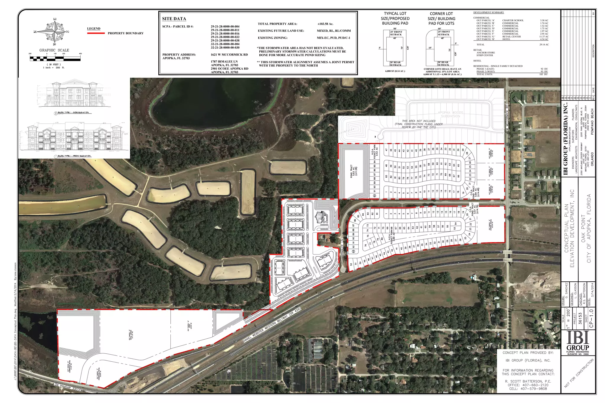 Oak Pointe Development Conceptual Plan 032615 | PPT