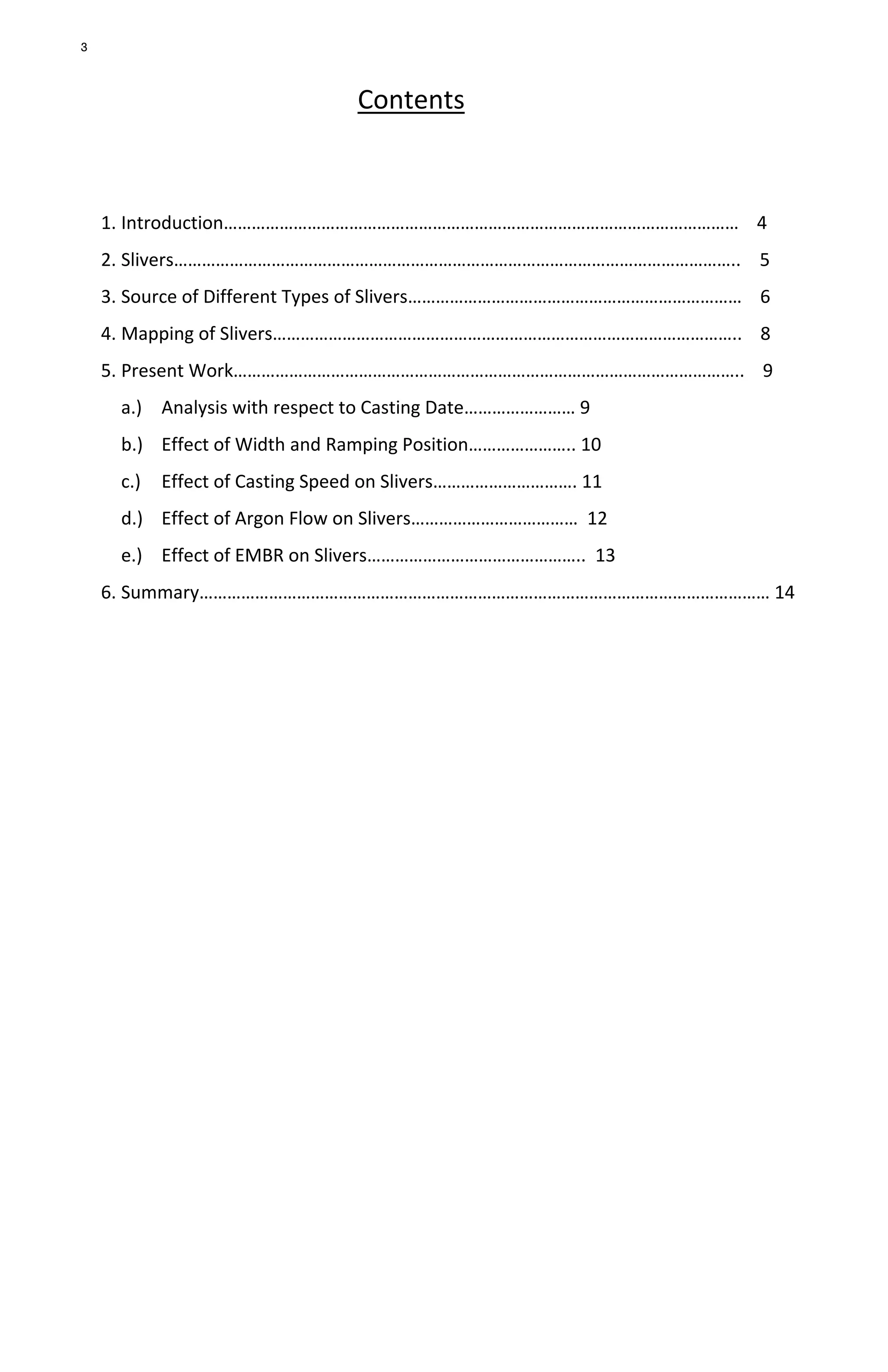 Reduction of Slivers in IF Skin Panel | PDF