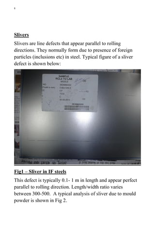 Reduction of Slivers in IF Skin Panel | PDF