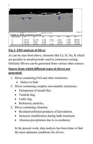 Reduction of Slivers in IF Skin Panel | PDF