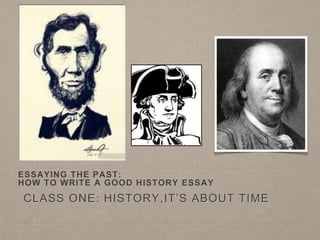 Essaying the past chapter 1 | PPT