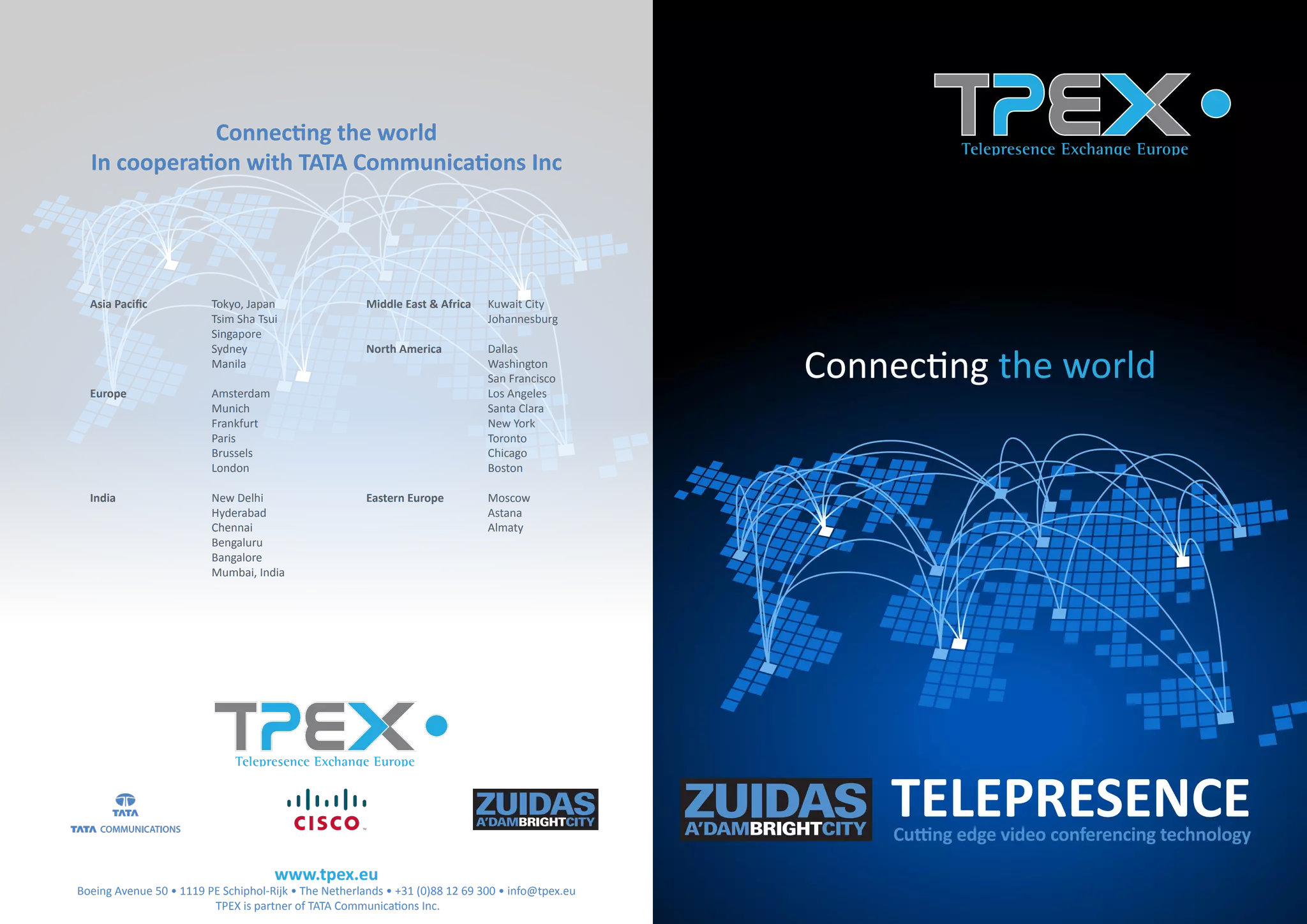 TPEX: Telepresence Exchange Netherlands, Benelux, Europe, | PPT