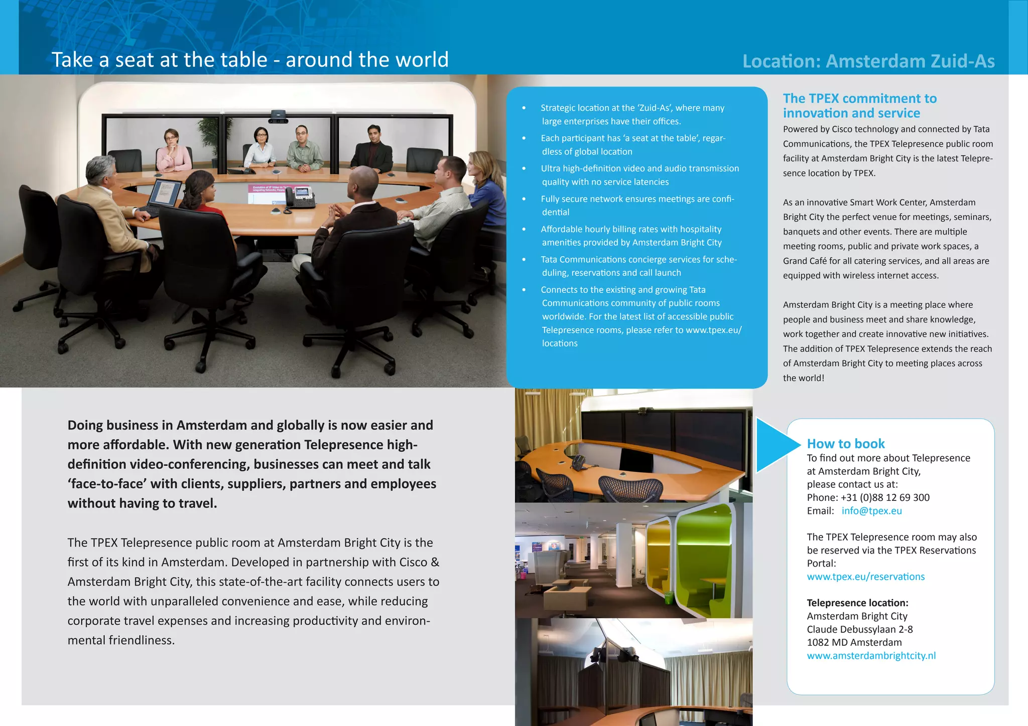 TPEX: Telepresence Exchange Netherlands, Benelux, Europe, | PPT