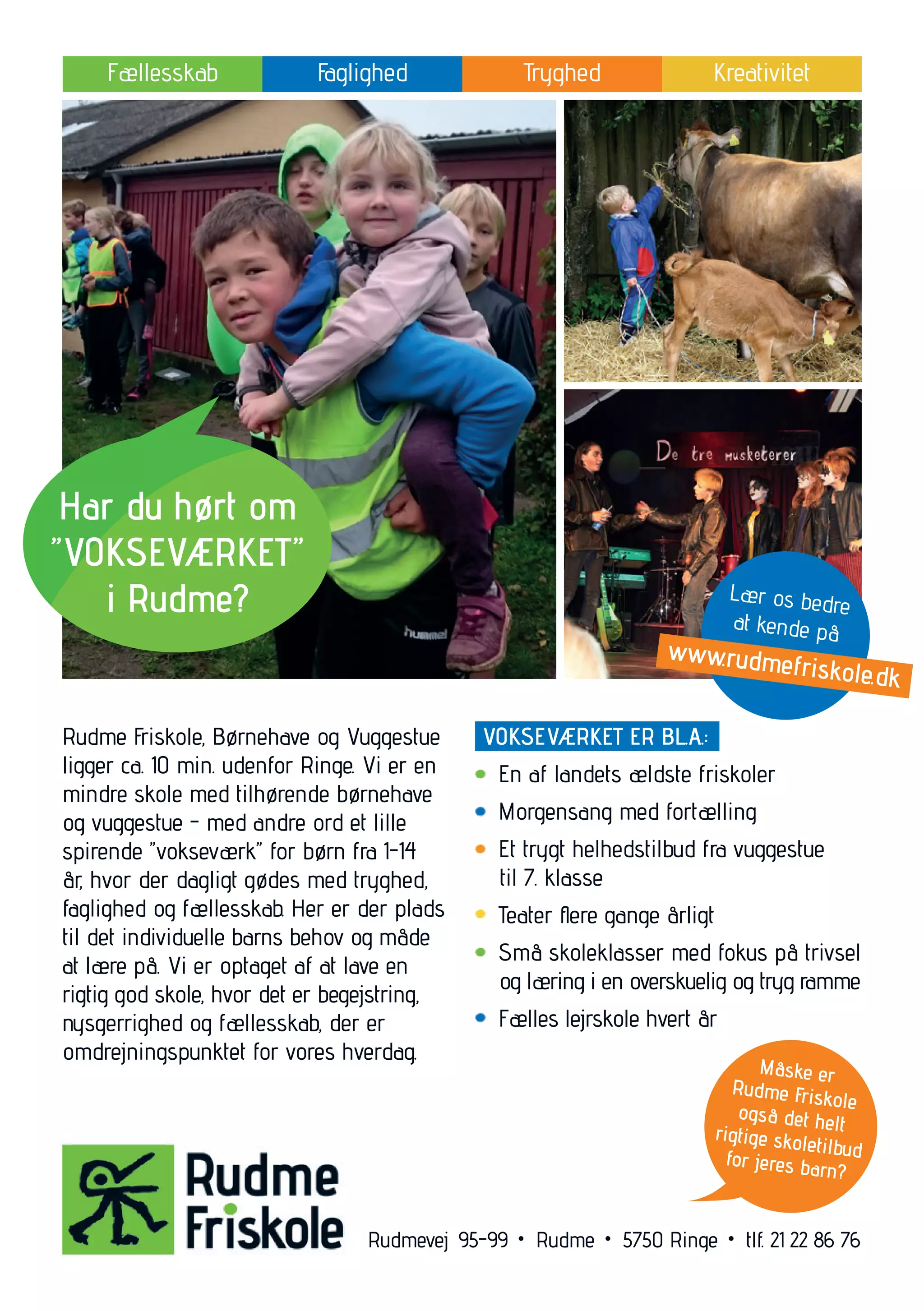 Flyer Rudme Friskole | PDF