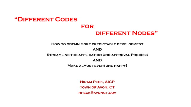 A5 Form Based Codes | PPT