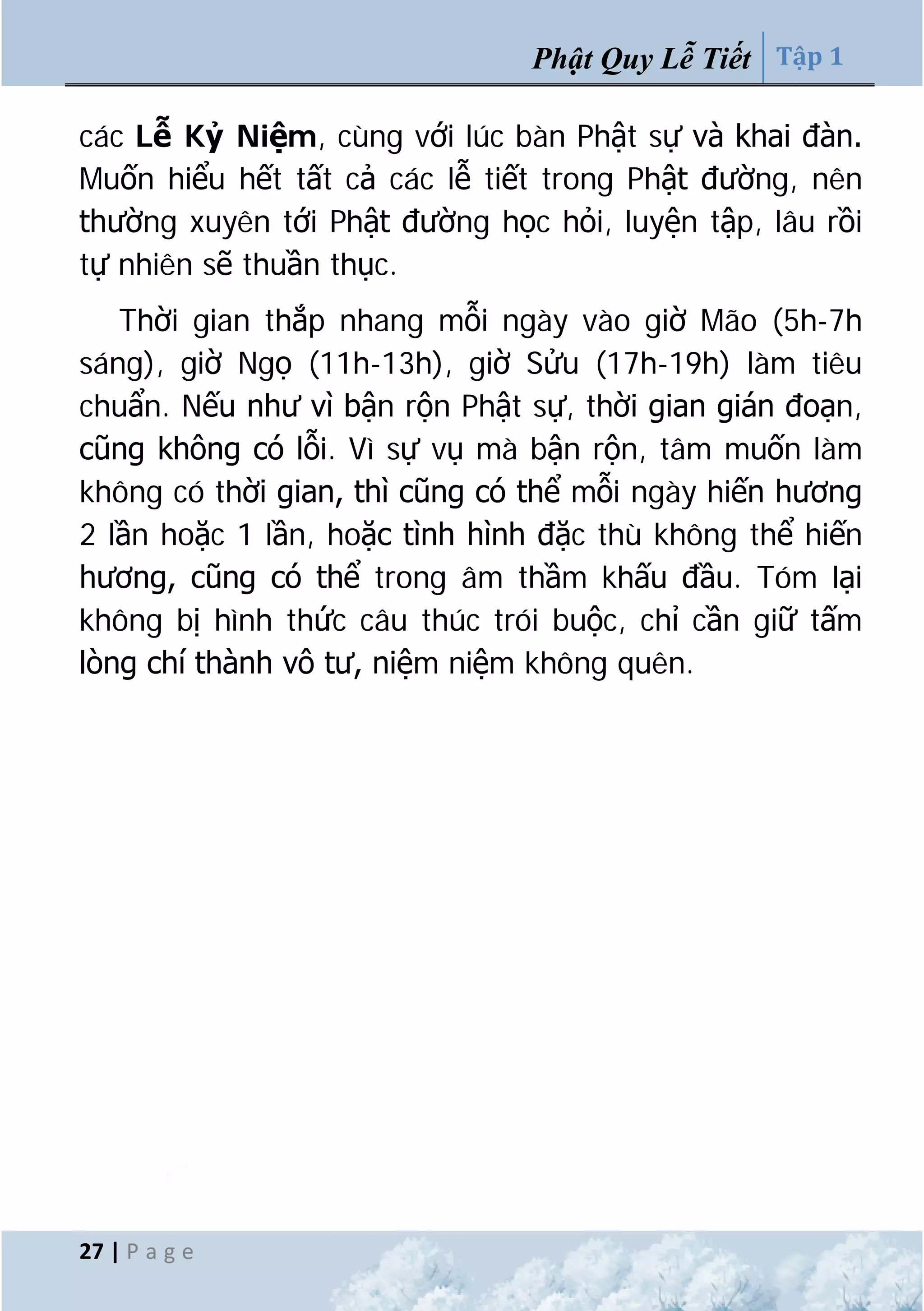 Phật Quy Lễ Tiết Trong Phật Đường | PDF