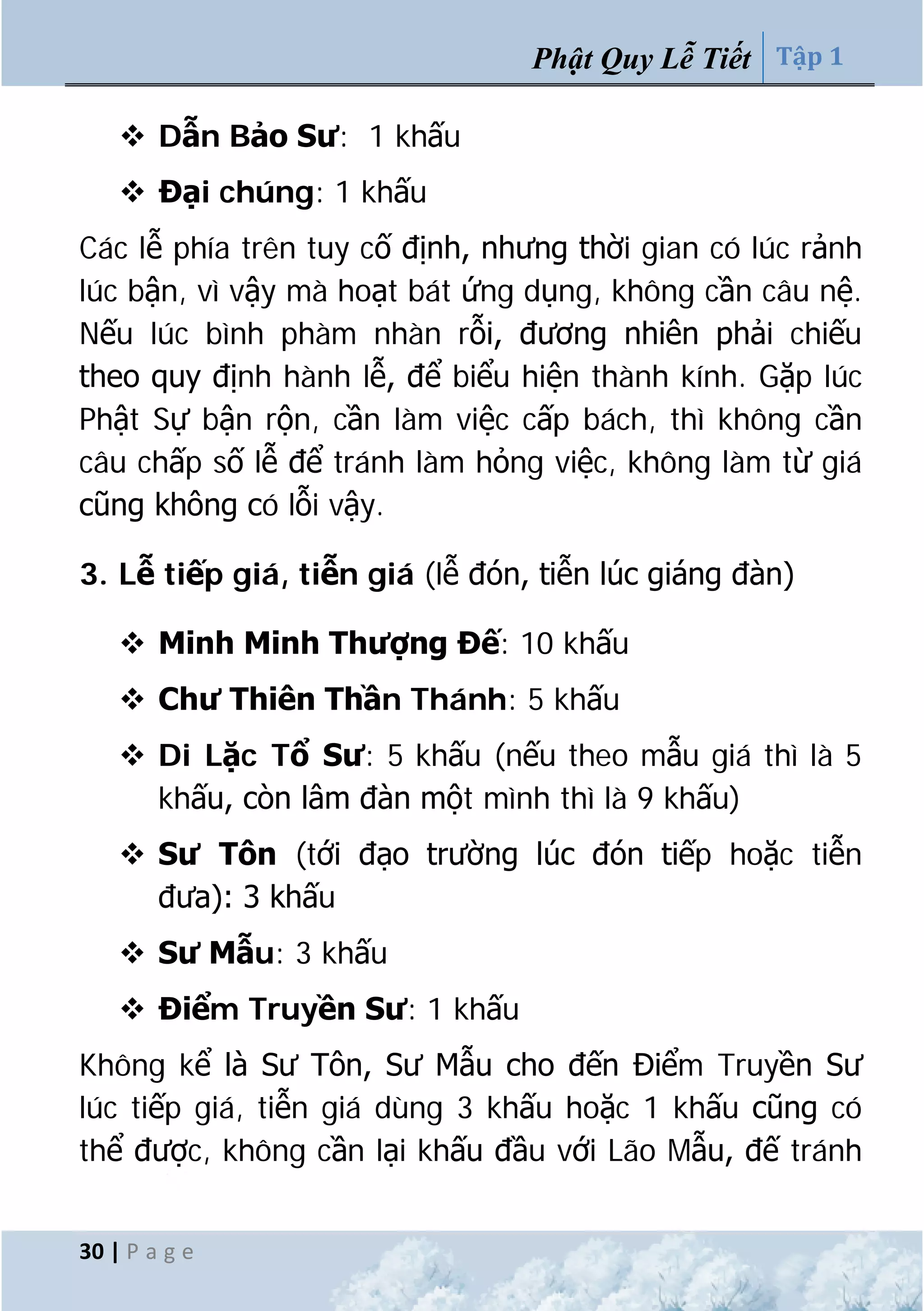 Phật Quy Lễ Tiết Trong Phật Đường | PDF