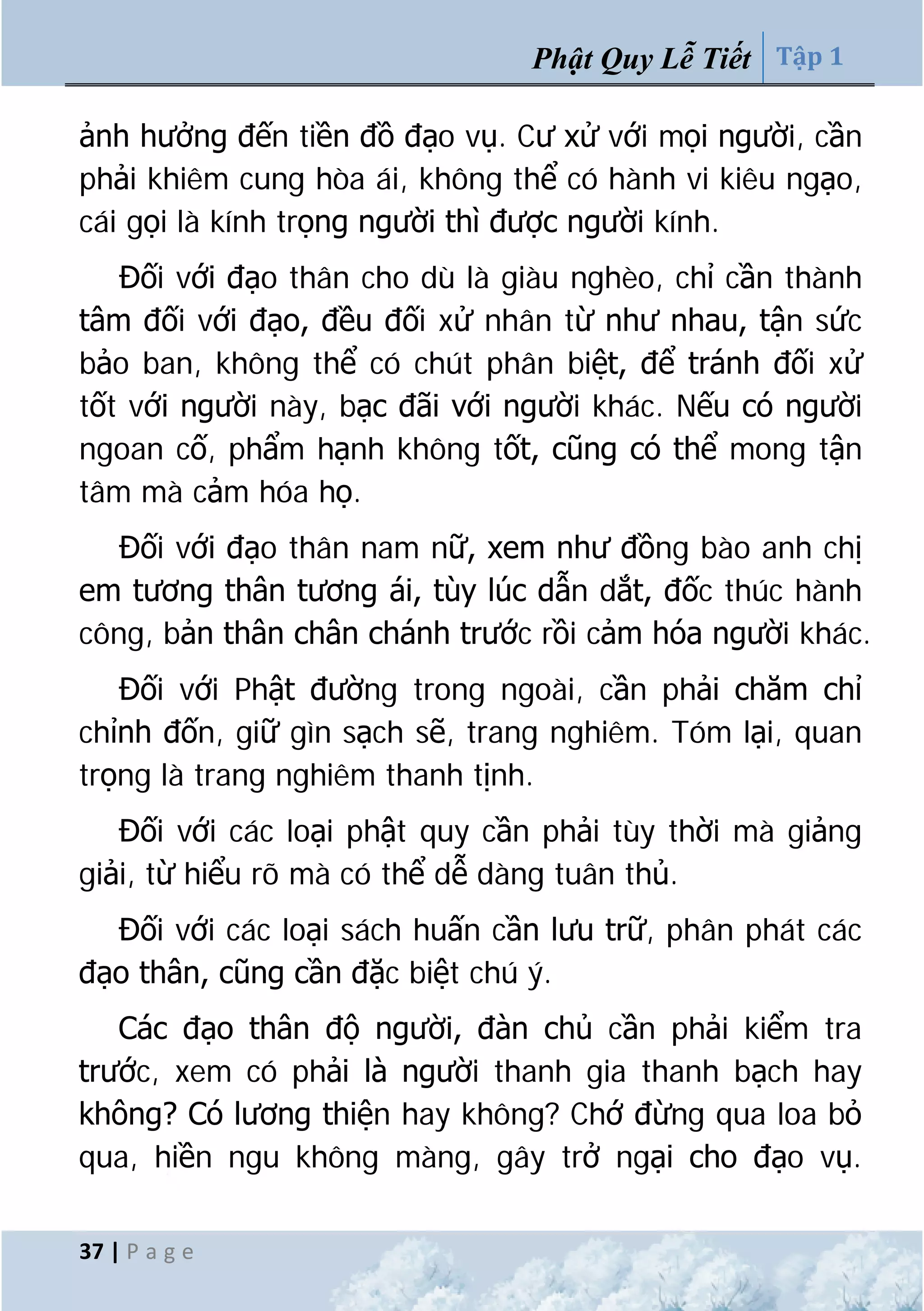 Phật Quy Lễ Tiết Trong Phật Đường | PDF