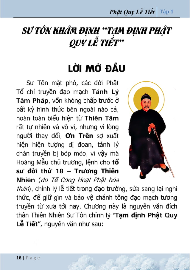 Phật Quy Lễ Tiết Trong Phật Đường | PDF