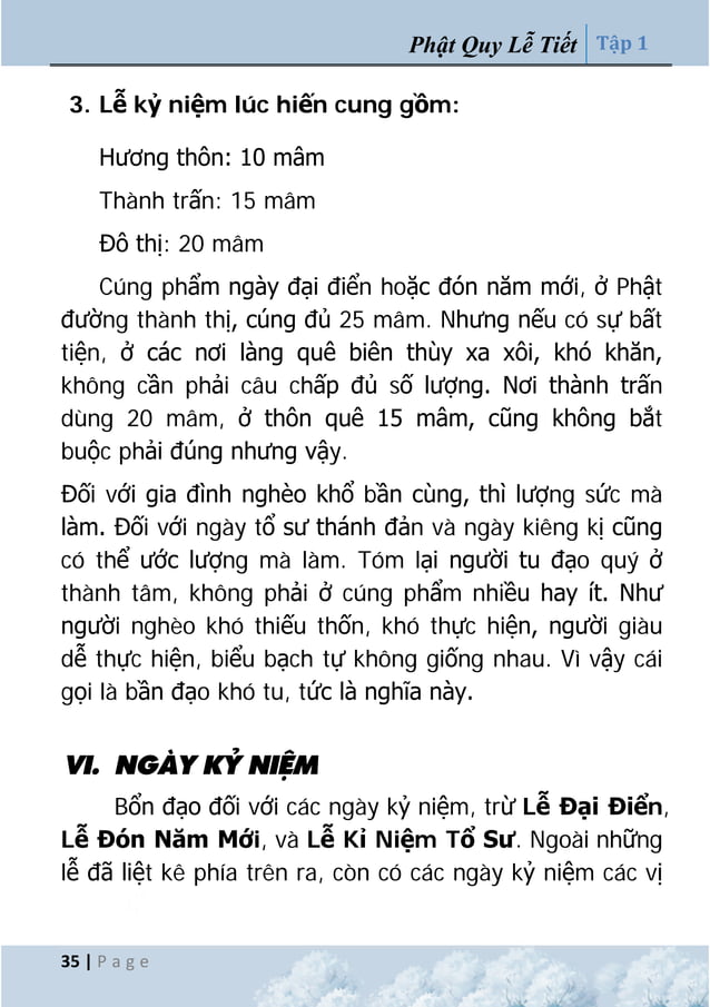 Phật Quy Lễ Tiết Trong Phật Đường | PDF