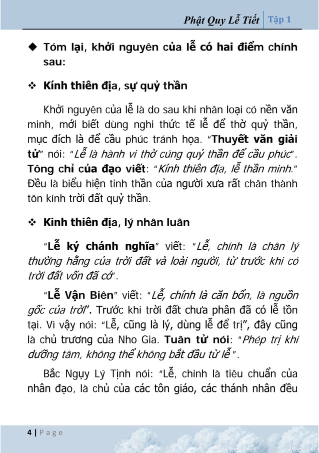 Phật Quy Lễ Tiết Trong Phật Đường | PDF